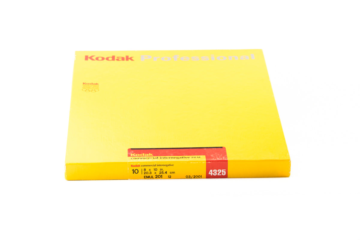Kodak - Commercial Internegative Film - 8x10 - 4325 - 10 Sheets - SEAL ...