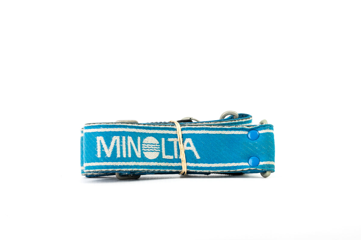 Neck Strap - Minolta Light Blue – BuyMoreFilm