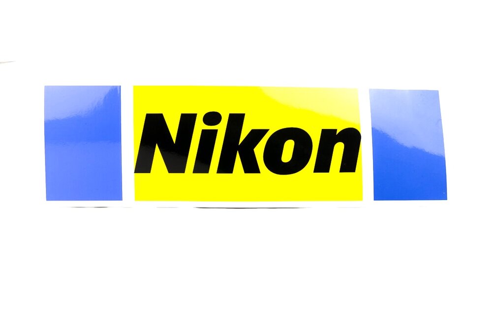 Original Nikon Sticker - Vinyl - Original Shop Advertisement – BuyMoreFilm